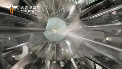 中国 14 バケツ オートマティック マルチヘッド 秤 1kg 2kg 5L 穀物 食品 穀物 米袋 梱包機 販売のため