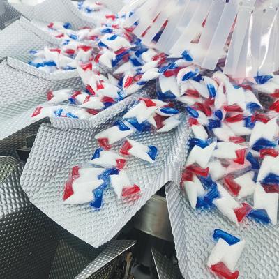Cina Lavatrice di piatti compresse confezionatrice automatica Lavatrice di piatti capsula prefatta confezionatrice di sacchetti in vendita