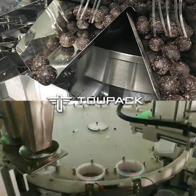 Cina 14 Testa macchina di imballaggio automatica a pesatura 220V per snack in vendita