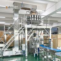 China Automatic Pistachio Popcorn Corn Flakes Roasting Peanuts Packing Machine Cashew Nuts Multihead Weigher Packaging Machine for sale