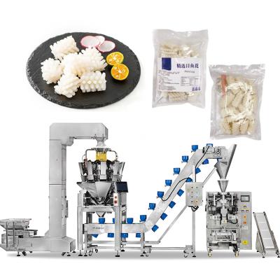 China Automatic Frozen Food Packaging Machine with High-Speed Operation 220V and 1 Year Warranty for sale