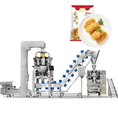 China Automatic Frozen Food Packaging Machine with High-Speed Operation 220V and 1 Year Warranty for sale