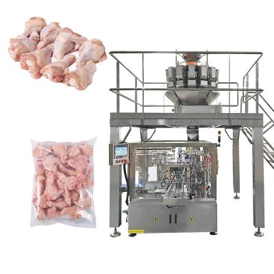 China Automatic Multihead Weigher Packing Machine for Food Application with 5-50 Bag/min Speed and Plastic Packaging for sale
