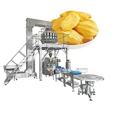 China High Quality Weighing Vertical Filling Packaging Dried Dates Dried Banana Apple Slices Dried Mango Dried Fruits Packing Machine for sale