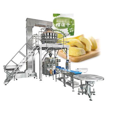 China High Quality Weighing Vertical Filling Packaging Dried Dates Dried Banana Apple Slices Dried Mango Dried Fruits Packing Machine for sale