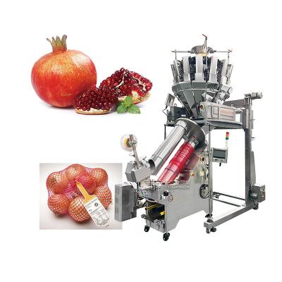 China MCU Control Multihead Weigher Packing Machine For Onion Garlic Ginger Intelligent Net for sale