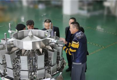 Cina 14 teste avvitano il SUS 316 della macchina imballatrice del pesatore di Multihead in vendita