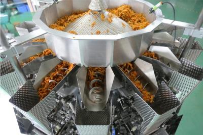 Cina 14 teste avvitano il SUS 316 della macchina imballatrice del pesatore di Multihead in vendita