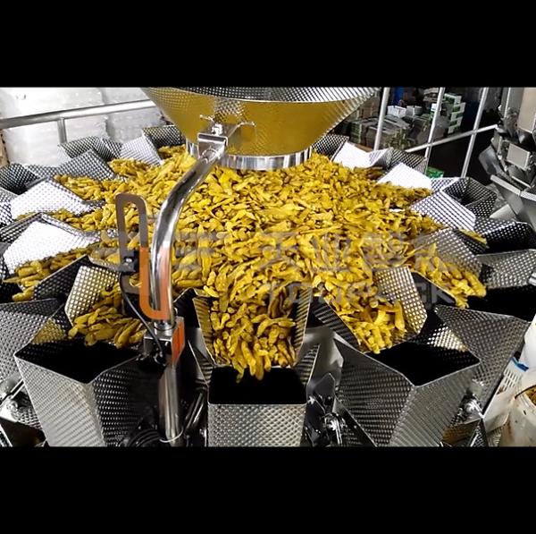 Weigher SS304 220V 380V Multihead с PLC MCU 60 P/m