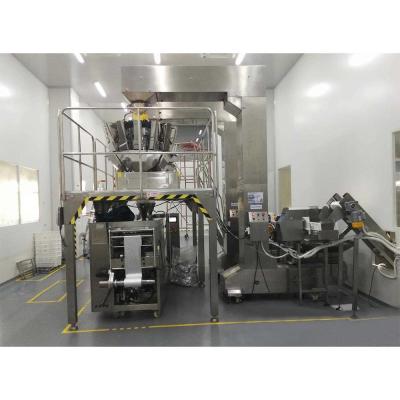 China Automatic 10 Heads Multihead Combination Weigher For Dry Fruit Pieces for sale