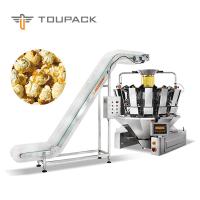 China Popcorn packaging and weighting machine for sale