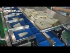 Automatic Belt Type Multihead Combination Weigher Check Weigher Machine For Pig'S Feet