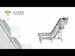 Transportador de elevadores de tigelas para transportadores de alimentos/vegetais/frutas