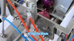 High-Speed Automatic Mesh Bag Packaging System (0.5kg - 5kg)