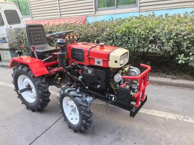 China Multipurpose Farming Mini Walk Behind Tractor Price diesel Engine Small 15 hp 18hp 20hp Two Wheels Hand Walking Tractor for Sale for sale