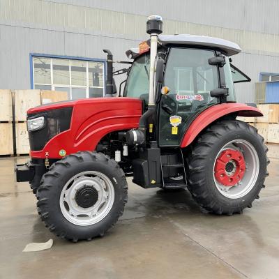 China Durable Four Wheel Drive Tractor Featuring Powerful PTO and Adjustable Hitch System Suitable for Various Agricultural Implements for sale