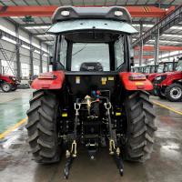 China Four Wheel Farm Tractor for Export Projects with Loader Matching and Export Support - Model 2 for sale