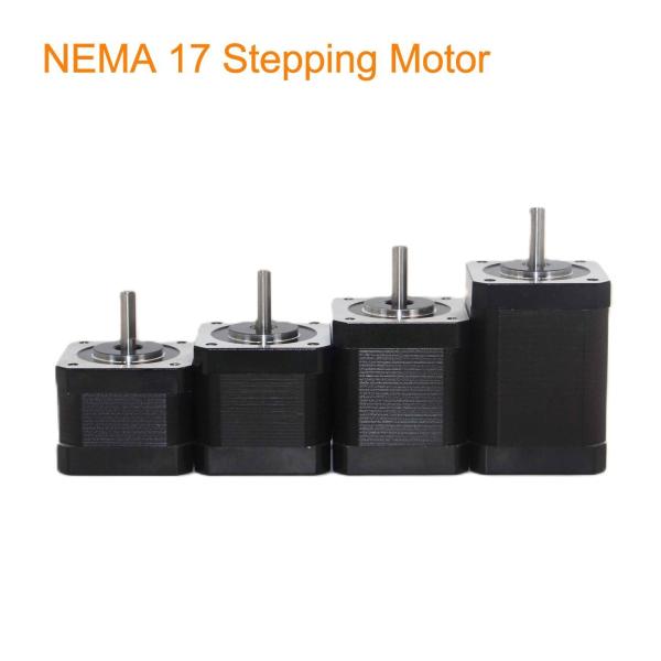 Quality NEMA17 Hybrid Type Stepper Motor Two Phase Stepper Motor Low Vibration for sale