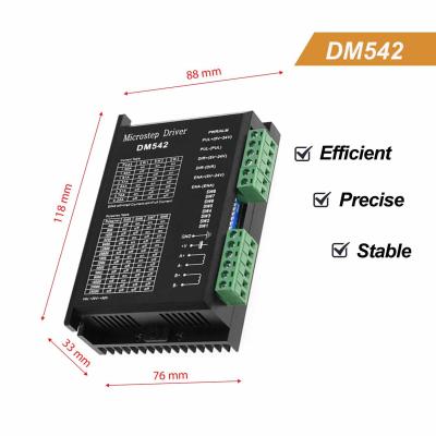 China CNC Machine DM542 Stepper Motor Driver 20V-50V Digital Stepping Driver for sale