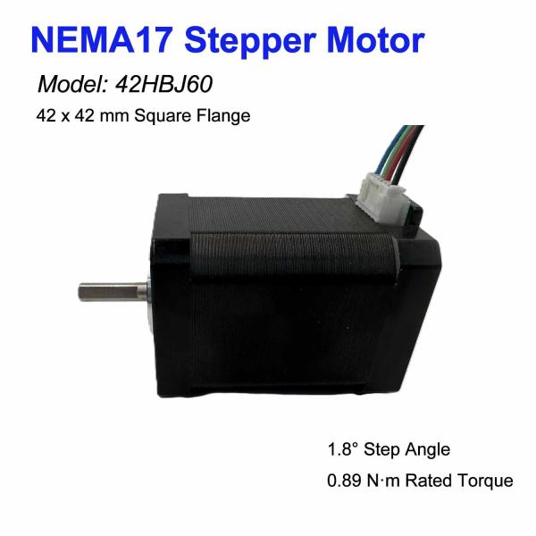 Quality High Torque Nema 17 Stepper Motor With 0.89N·M Torque Output for sale
