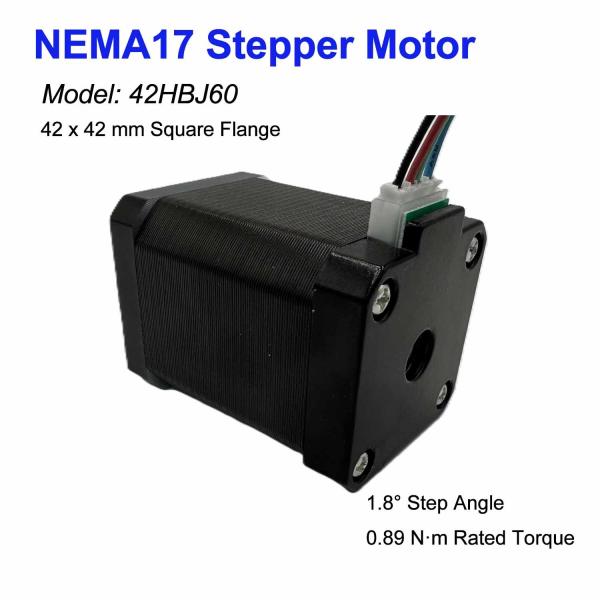 Quality High Torque Nema 17 Stepper Motor With 0.89N·M Torque Output for sale