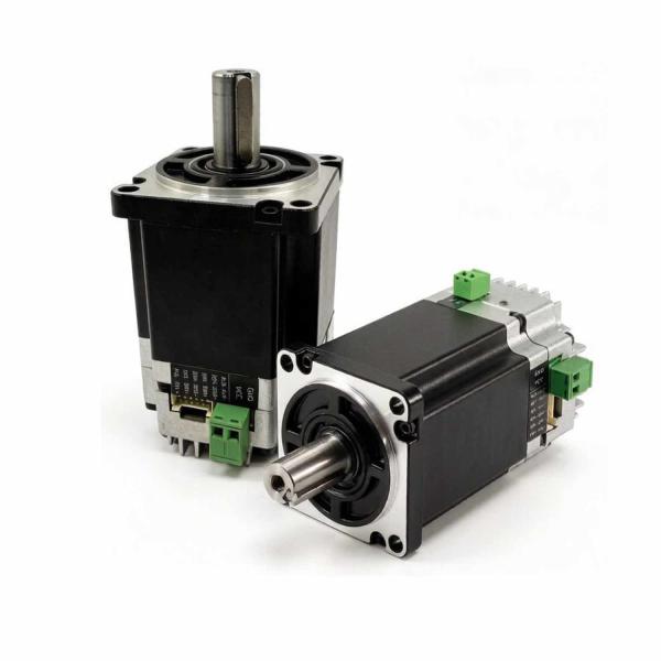 Quality Integrated Brushless DC Servomotor Nema 24 400W 3000RPM With 60mm Square Flange for sale