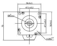 China NEMA 17 42mm Stepper Motor Closed Loop Stepper Driver For Precision Machining for sale