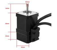 China NEMA 17 42mm Stepper Motor Closed Loop Stepper Driver For Precision Machining for sale