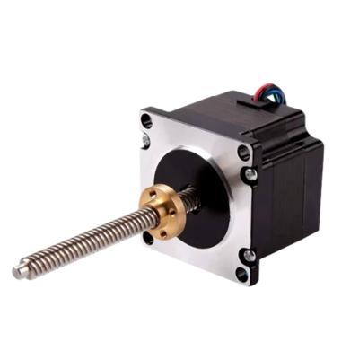 China NEMA 23 57mm Linear Stepper Motor With Lead Screw For Precision Instruments for sale