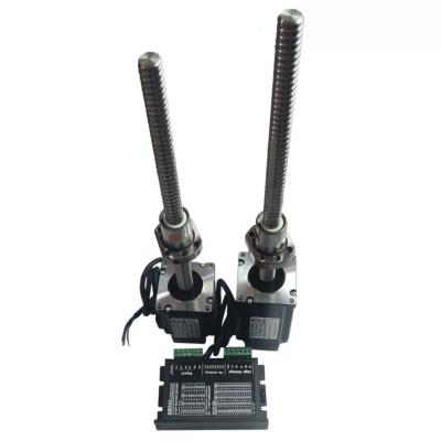 China NEMA 24 60mm Lead Screw Stepper Motor , Precision Linear Screw Stepper Motor for sale