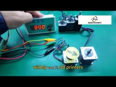 low vibration hybrid stepper motor nema 11 for automation machinery / precision instruments