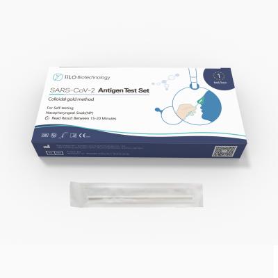 China iiLO SARS-CoV-2 de Snelle Test Kit Self Test CE2934 van de Antigeenzwabber Te koop