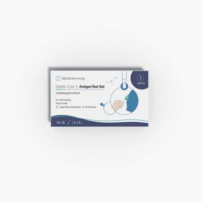 Cina prova rapida Kit Plastic For SARS-CoV-2 del tampone dell'antigene della classe III dello iiLO in vendita