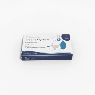 Cina prova rapida Kit Plastic For SARS-CoV-2 del tampone dell'antigene della classe III dello iiLO in vendita