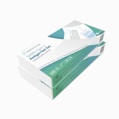 Cina La prova dell'antigene SARS-CoV-2 della classe III 70mm ha messo il tampone rinofaringeo 1 pezzo in vendita