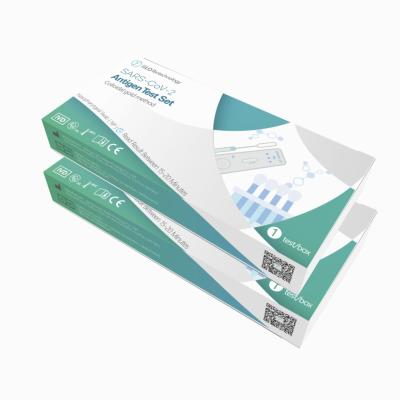 Cina La prova di plastica dell'antigene SARS-CoV-2 della classe III ha messo il tampone rinofaringeo 1 pezzo in vendita