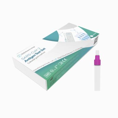 Cina 2 anni di durata di prodotto in magazzino che 15-20 minuti verificano la prova dell'antigene di tempo SARS-CoV-2 hanno messo il tampone rinofaringeo 1 pezzo in vendita