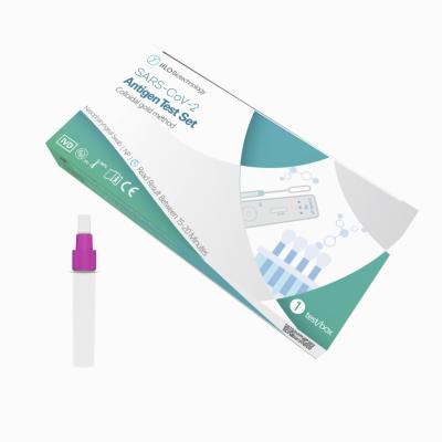 Cina Il CE che 15-20 minuti verificano la prova dell'antigene di tempo SARS-CoV-2 ha messo il tampone rinofaringeo 1 pezzo in vendita