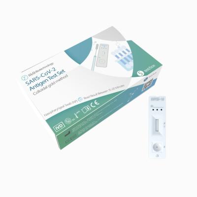 Cina 15-20 la prova dell'antigene di prezzo franco fabbrica SARS-CoV-2 di minuti ha messo Kit Nasopharyngeal Swab 5 pezzi in vendita