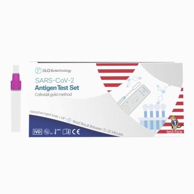 Cina Prova Kit Malaysia della saliva SARS-CoV-2 15-20 minuti 1 prova/scatola in vendita