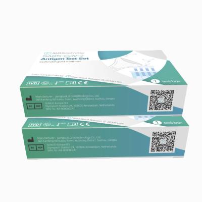 China Klasse III 99%-Nauwkeurigheid SARS-CoV-2 van de het Speekselsteekproef van de Antigeenautoverificatie Vastgestelde Collector 1 test/doos Te koop