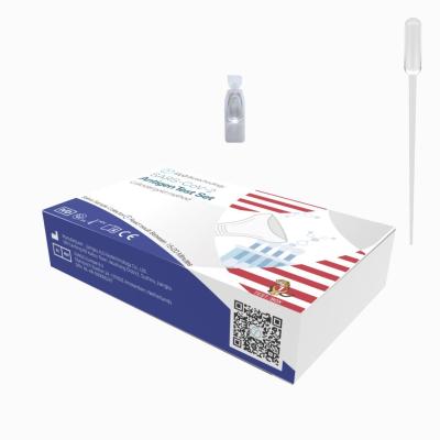 Cina collettore stabilito di prova d'autoverifica Malesia del campione della saliva dell'antigene SARS-CoV-2 dello iiLO 70mm 1 prova/scatola in vendita
