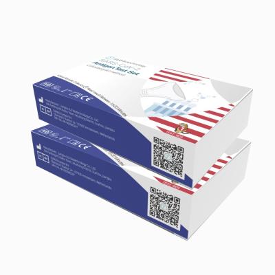 China 15-20 coletor ajustado de auto-teste Malásia da amostra da saliva do antígeno da precisão SARS-CoV-2 dos minutos 99% 1 teste/caixa à venda