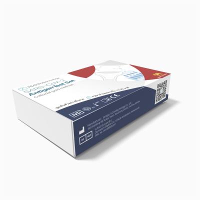 China Colector determinado de autoprueba Tailandia de la muestra de la saliva del antígeno del iiLO SARS-CoV-2 de la clase III 1 prueba/caja en venta