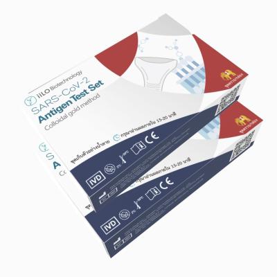 Cina Collettore stabilito di prova d'autoverifica Tailandia del campione della saliva dell'antigene SARS-CoV-2 della classe III 70mm 1 prova/scatola in vendita