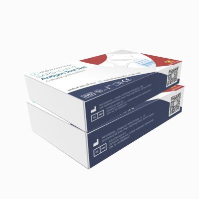 China Colector determinado de autoprueba Tailandia de la muestra de la saliva del antígeno de la exactitud SARS-CoV-2 de la clase III el 99% 1 prueba/caja en venta