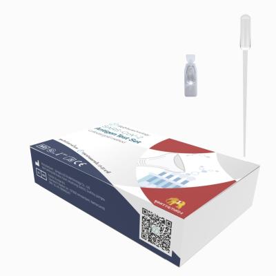 China 15-20 colector determinado de autoprueba Tailandia de la muestra de la saliva del antígeno plástico SARS-CoV-2 de los minutos 1 prueba/caja en venta