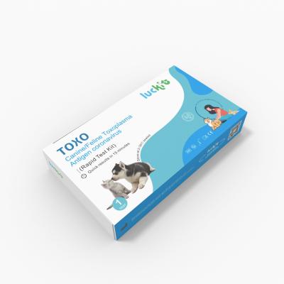 China 5-15 Minutes Toxoplasmosis TOXO PET DOG And CAT Test Kit Fast Reaction Rapid Class I à venda