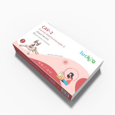 Cina 5-15 Minutes Canineadenovirus type 2 CAV-2 PET DOG Test Kit Fast Reaction Rapid Class I in vendita