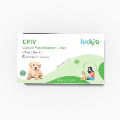 Cina Luckit Canine Parainfluenza CPIV PET DOG Test Kit Fast Reaction Rapid Class I in vendita
